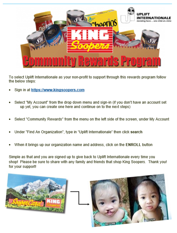 Uplift Internationale – U.I. | Mending faces … one child at a time | A ...